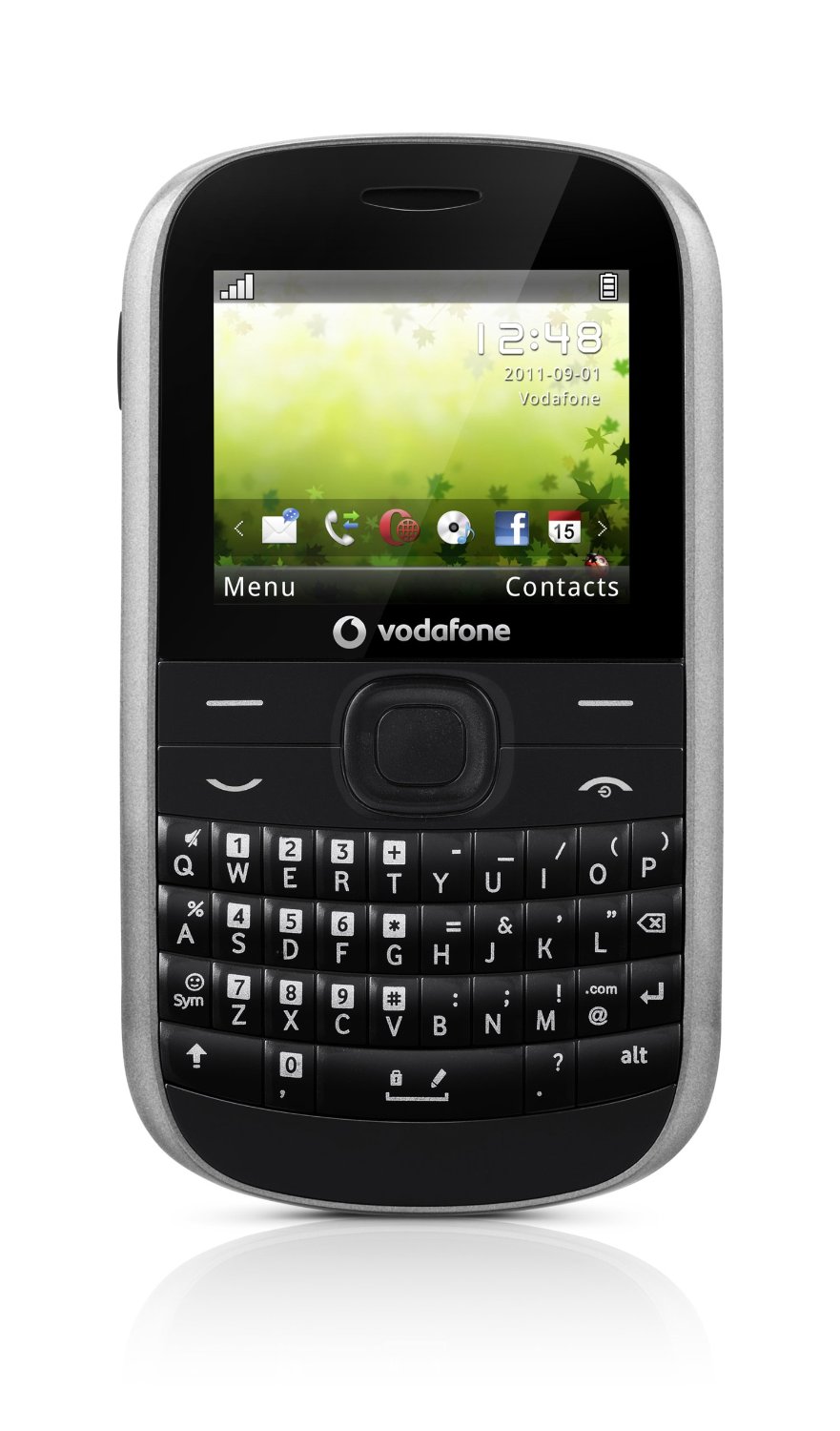 Vodafone VF354 Pay as you go Handset – Black/Grey Champagne Silver